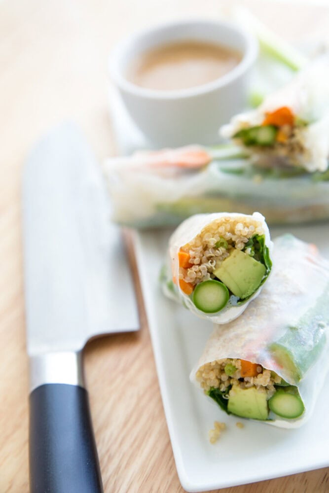 Spring Roll Sushi Recipe (Sushi Spring Rolls)