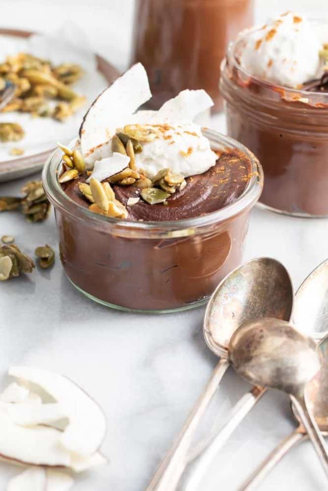 MEXICAN CHOCOLATE VEGAN FUDGE CUPS | Happy Food, Healthy Life