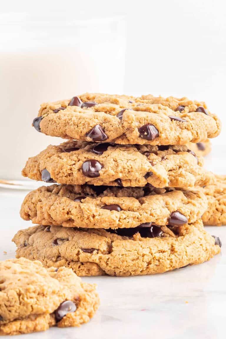Plant-Based Chocolate Chip Cookies - Happy Food, Healthy Life
