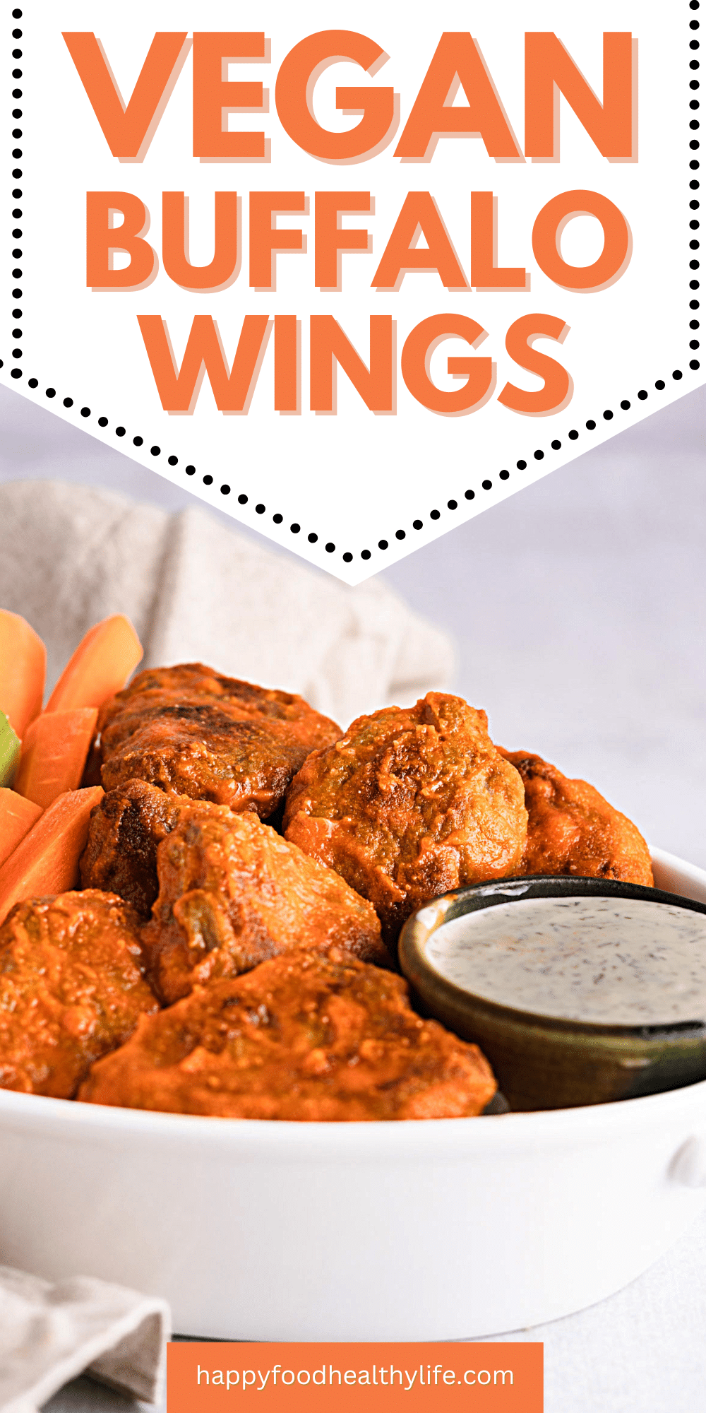 Vegan Chicken Wings (Vegan Buffalo Wings)