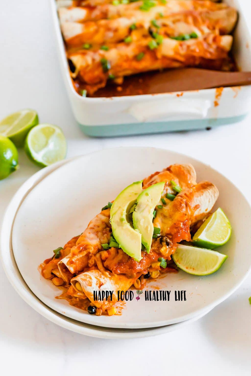 Vegan Enchiladas - Happy Food, Healthy Life