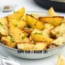 Vesuvio Potatoes - Happy Food, Healthy Life