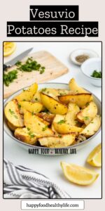 Vesuvio Potatoes - Happy Food, Healthy Life