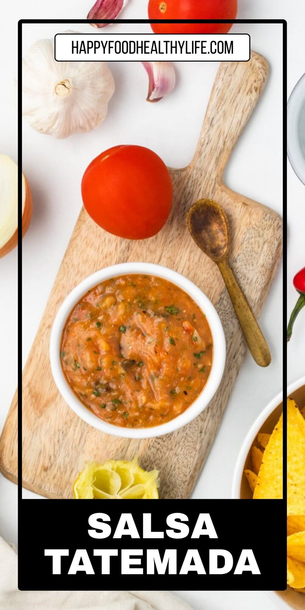 Salsa Tatemada Recipe (Fire-Roasted Salsa)