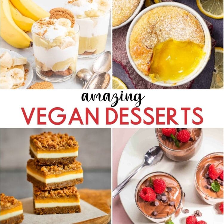 15+ Drool Worthy Vegan Dessert Recipes You Have to Try - Happy Food ...