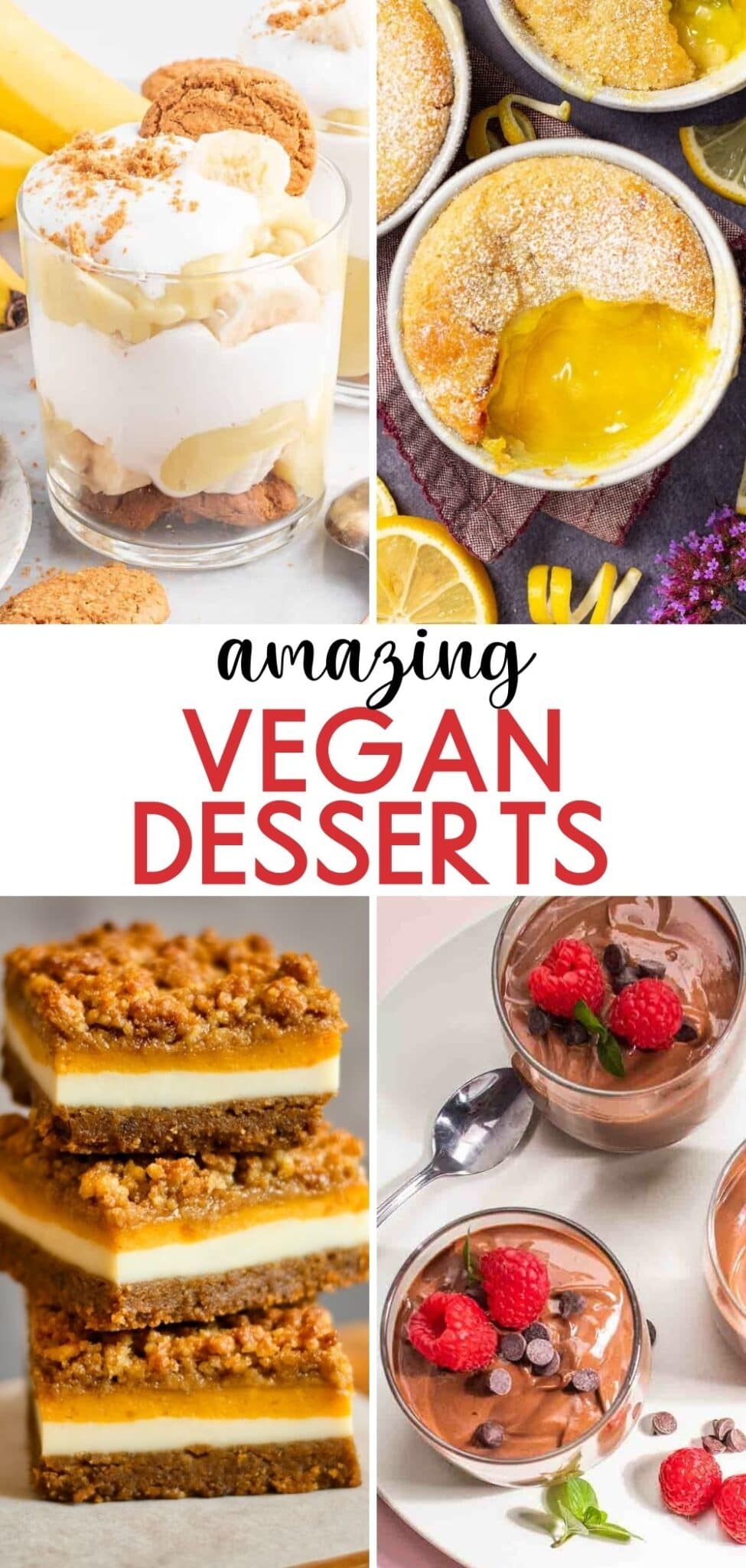 15+ Drool Worthy Vegan Dessert Recipes You Have to Try - Happy Food ...