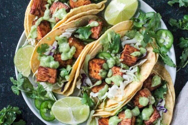 25 Vegan Tacos Recipes for Taco Tuesday and Beyond - Happy Food ...